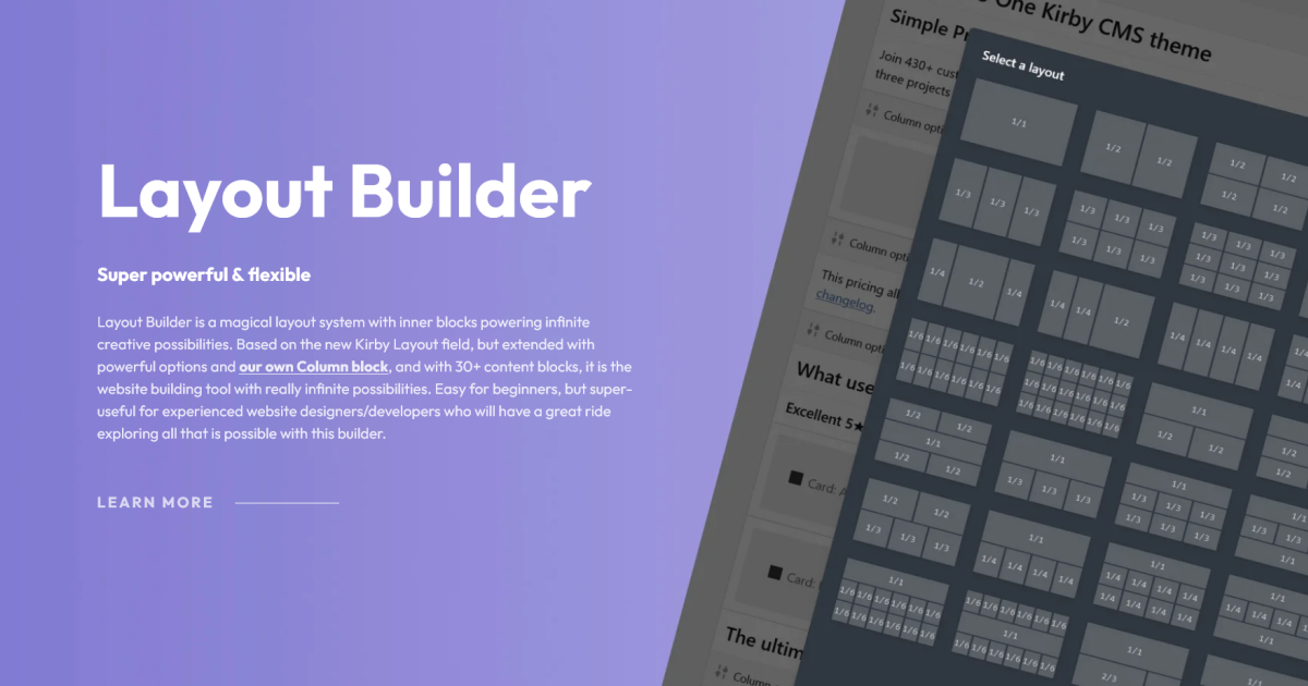 Layout Builder | develoeper.com Consulting